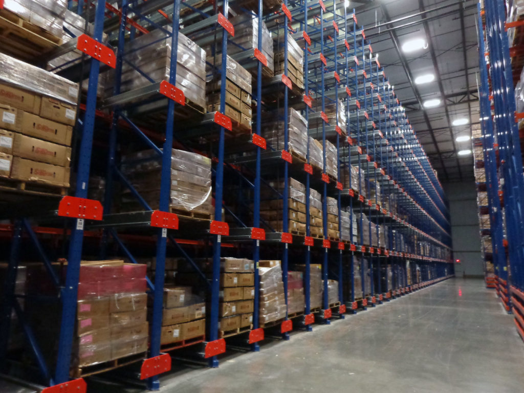 Loaded-Frazier-Pallet-Mole-Racking - Frazier Industrial Company